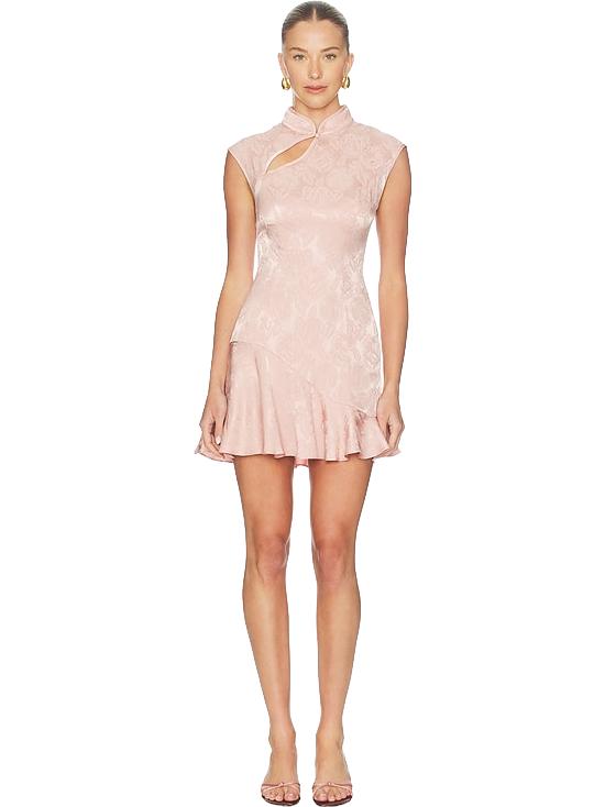 AMANDA UPRICHARD Amanda Uprichard Jacquard Mini Dress
